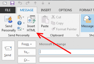 How to insert your HTML into an email message and stop Outlook from ...