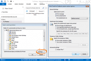 How to use Print Tools add-in with Outlook 2013 rules | MAPILab blog