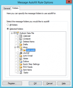 How to select Outlook account for messages automatically | MAPILab blog
