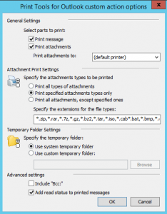 How to print batch attachments in Outlook | MAPILab blog