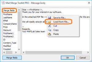 How to do Mail Merge with SharePoint lists | MAPILab blog