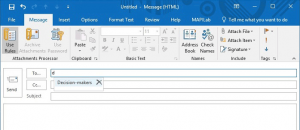 What is a distribution list in Outlook and how to set it up | MAPILab blog